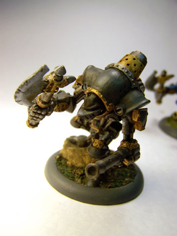 Hunter Warmachine- Grey Color Scheme | Cygnar Strong