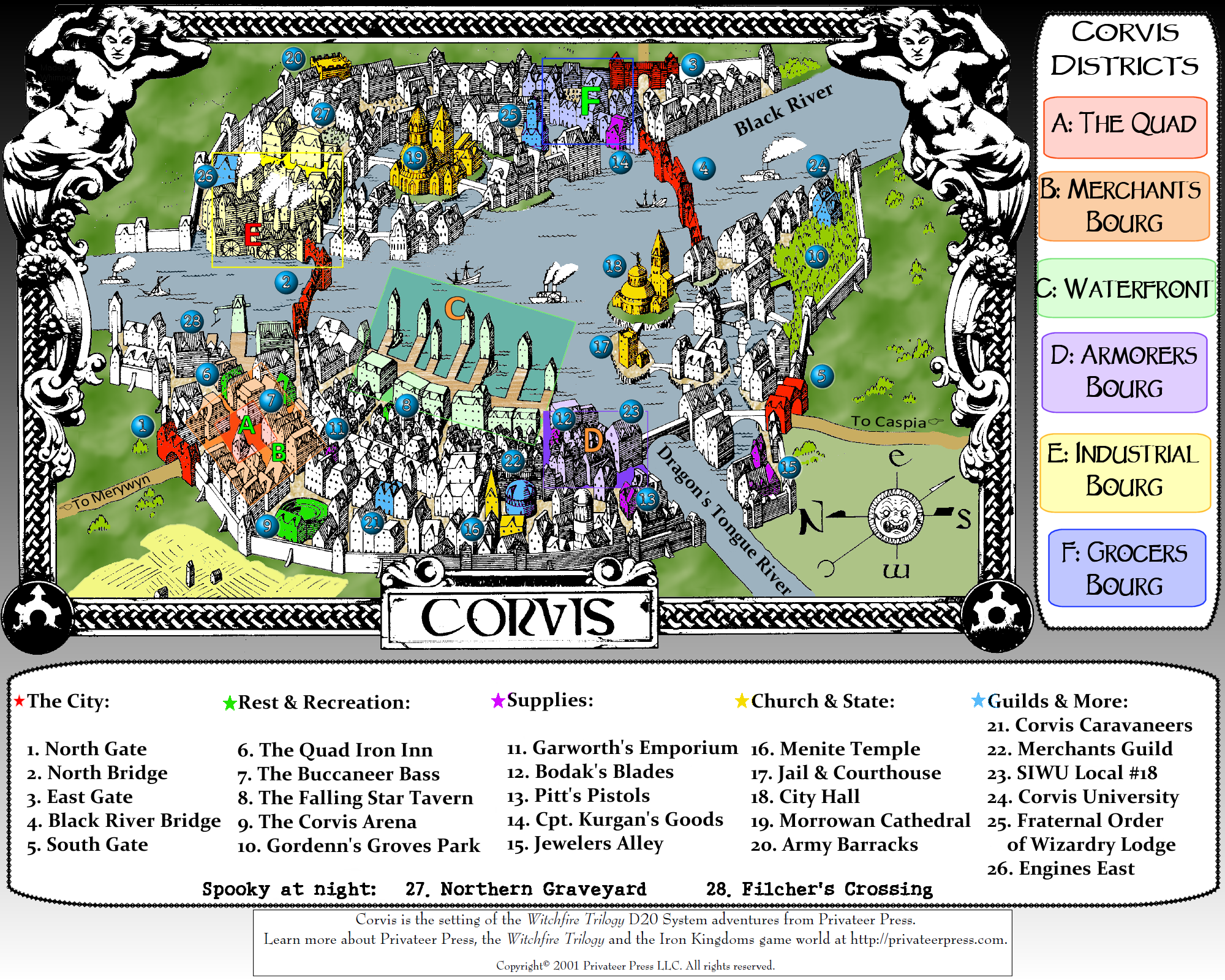 Iron Kingdoms – Maps | Cygnar Strong