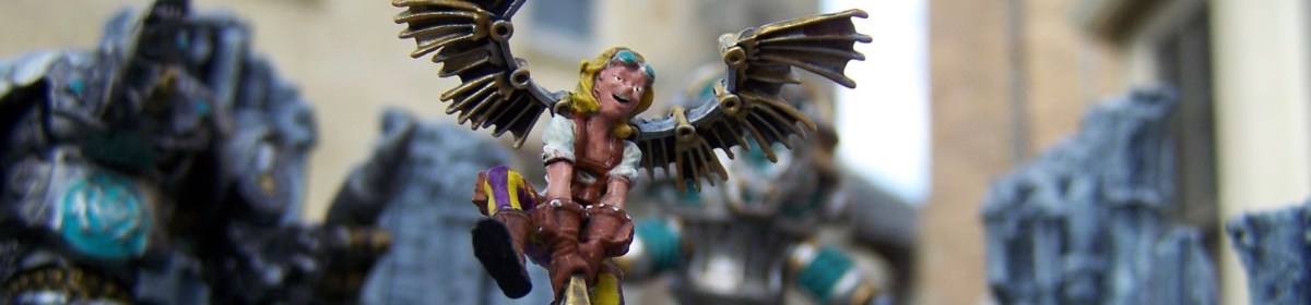 Widget, Tinker Extraordinaire | Cygnar Strong